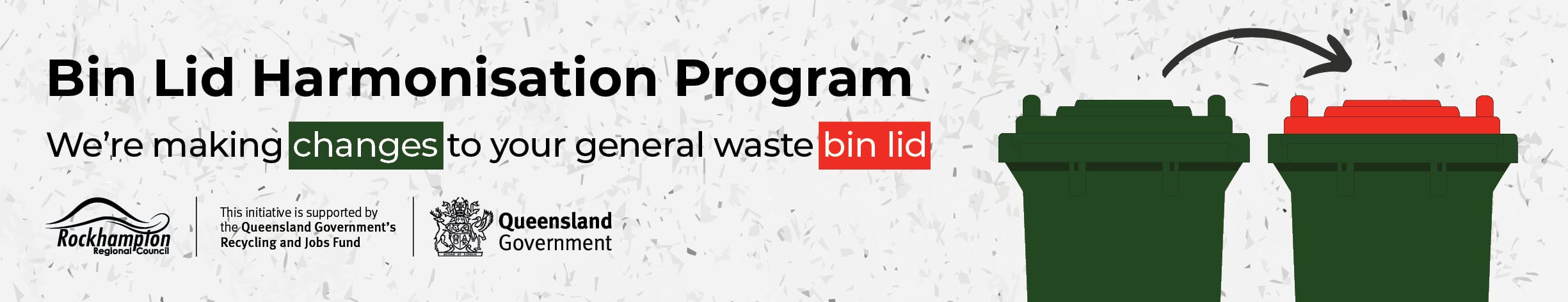 Bin Lid Harmonisation Program | Engage Rockhampton Region